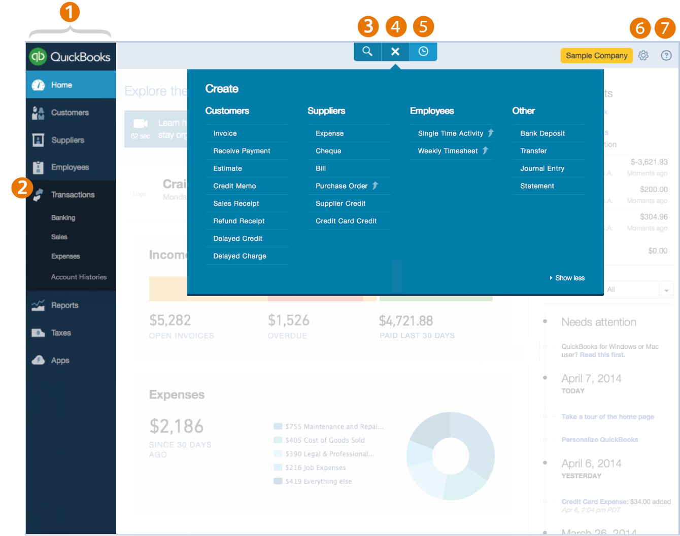 QuickBooks Welcome Guide