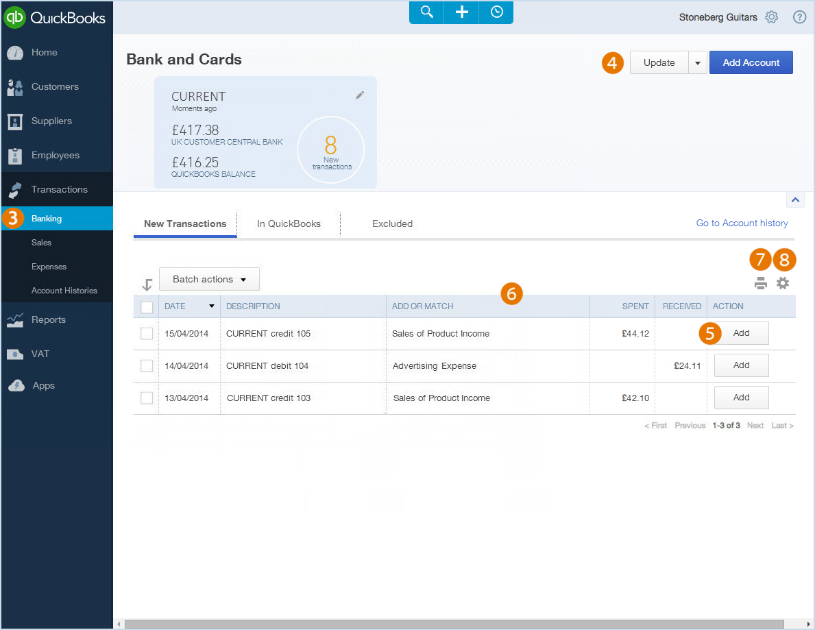 QuickBooks Welcome Guide