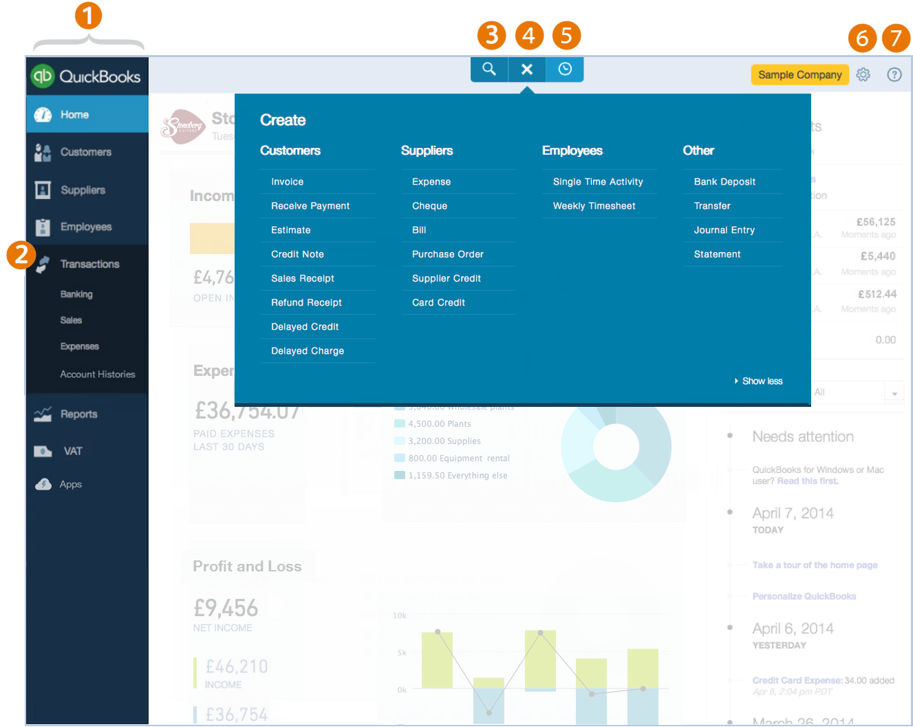 QuickBooks Welcome Guide